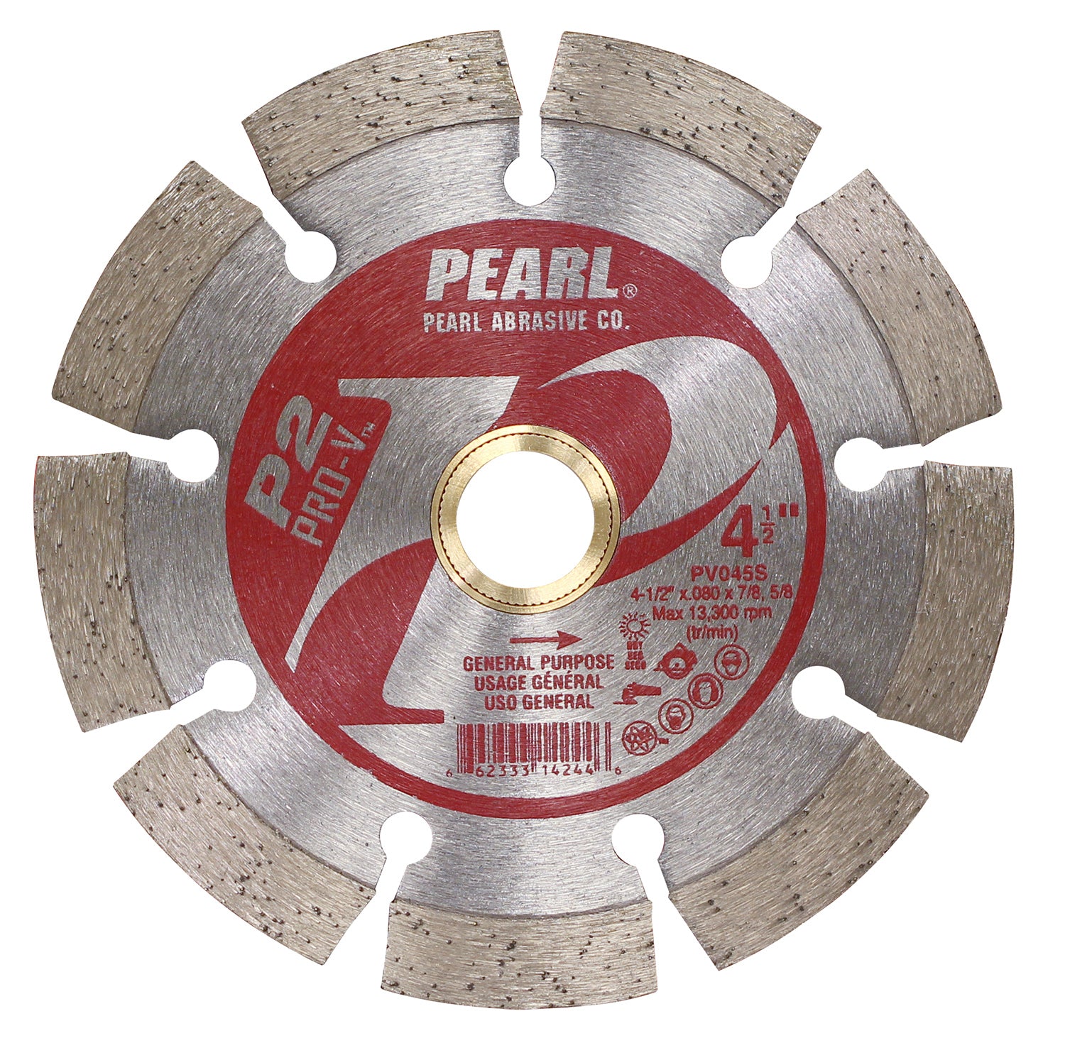 Lame 4-1/2 x .080x7/8,5/8 10mm # PV045S. Code 871173 – Senneco